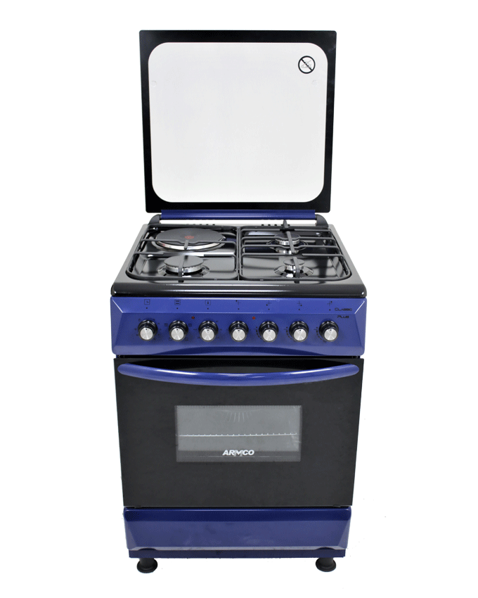 ARMCO GC-F6631QX(NV) - 3 Gas, 1 Electric, 60x60 Gas Cooker - Primea